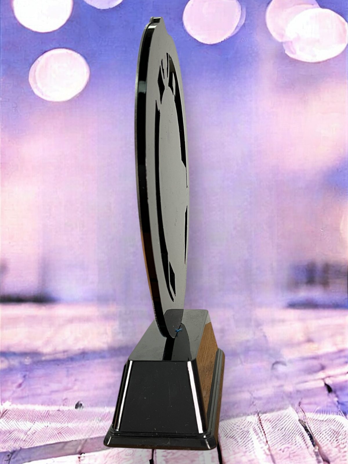 Onyx Stainless Steel Motorsport Trophy | Trophy Monster ⭐ USA