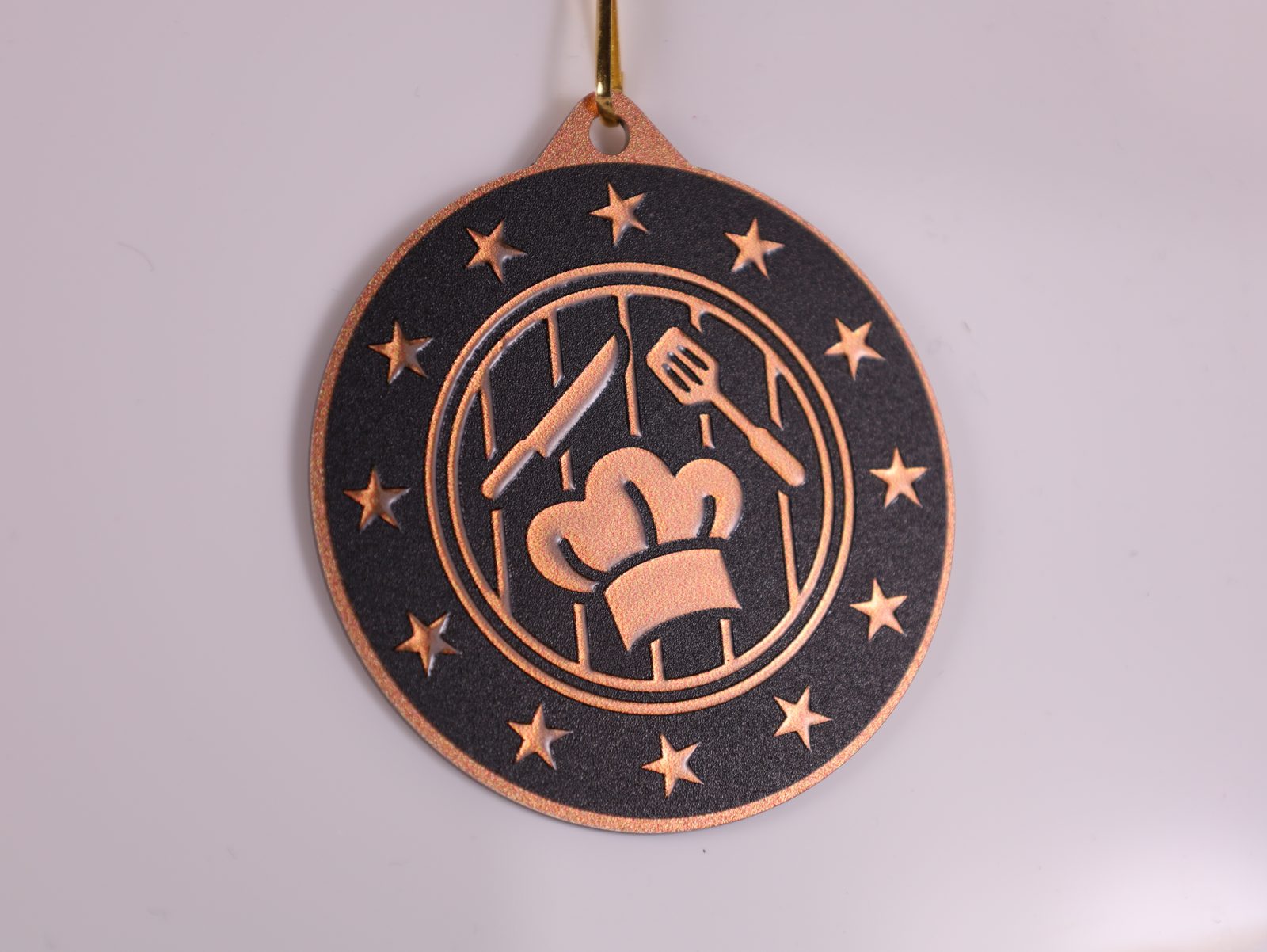 Valor Stainless Cooking Medal | Trophy Monster ⭐ USA