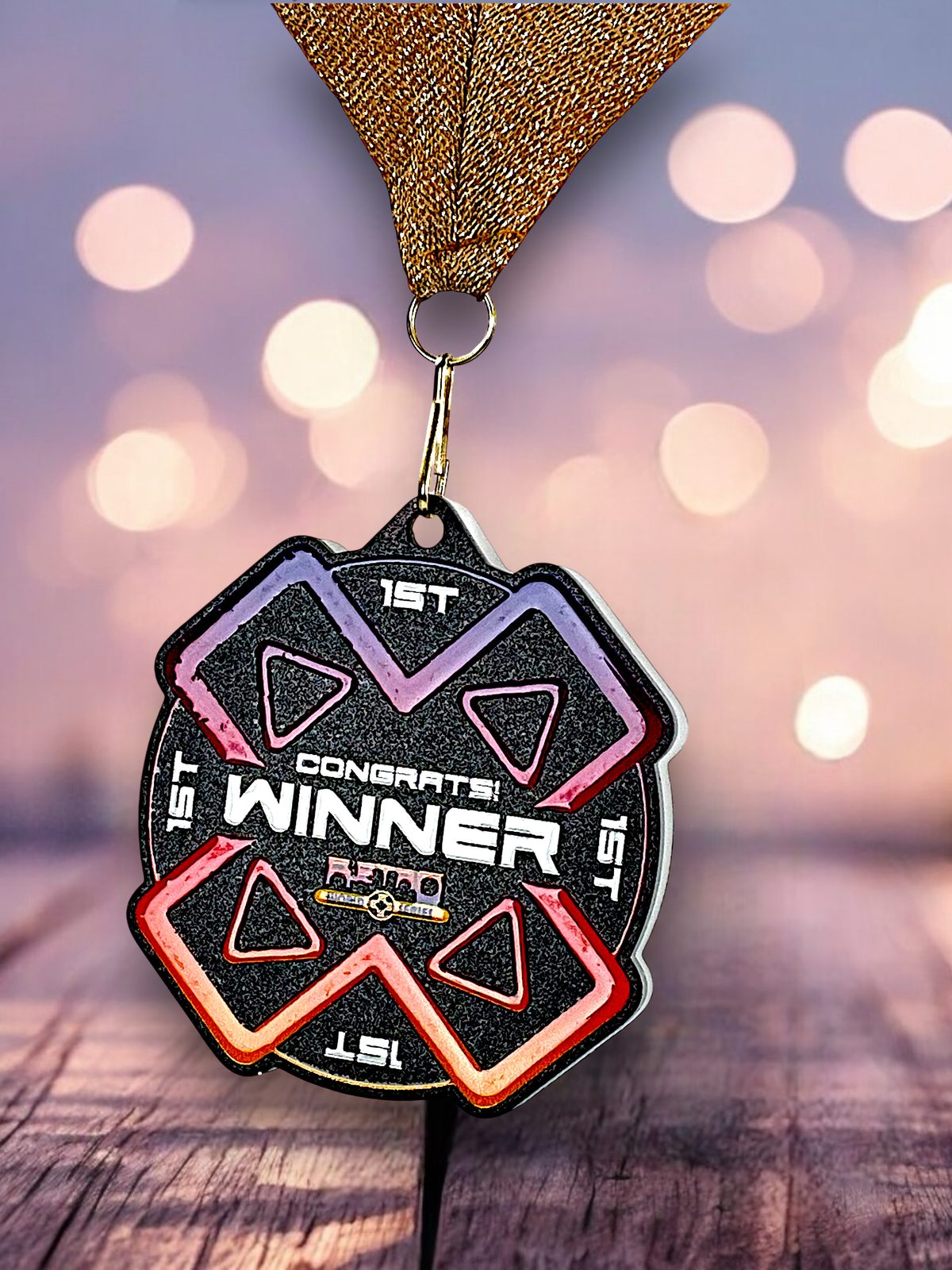 Polaris Custom Stainless Steel Medal | Trophy Monster ⭐ USA