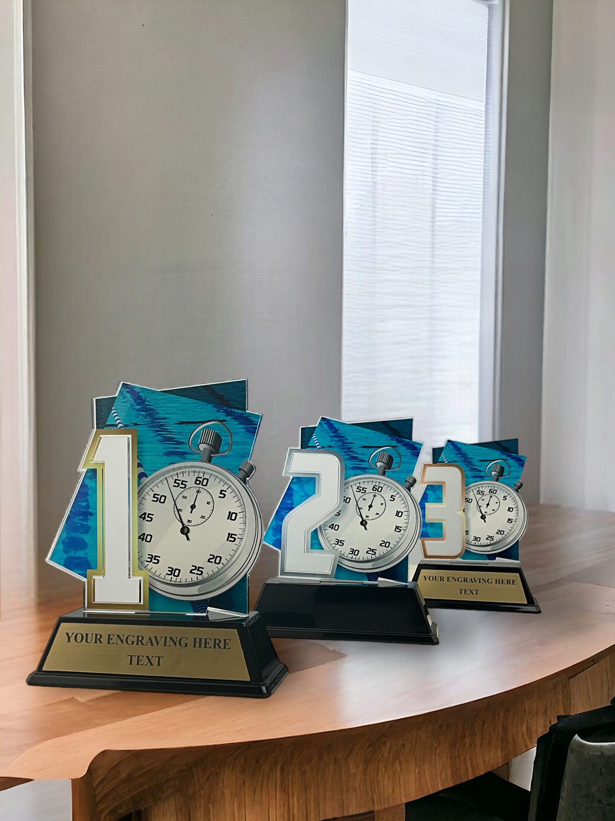 Swimming Number 2 Trophy | Trophy Monster ⭐ USA