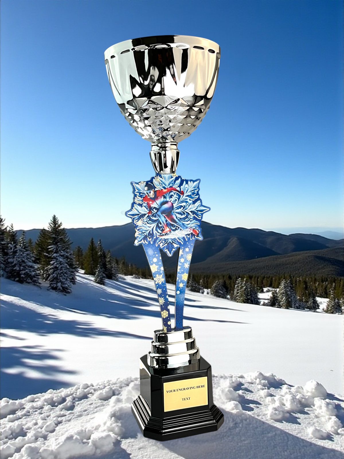 Provo Speed Skating Silver Trophy | Trophy Monster ⭐ USA