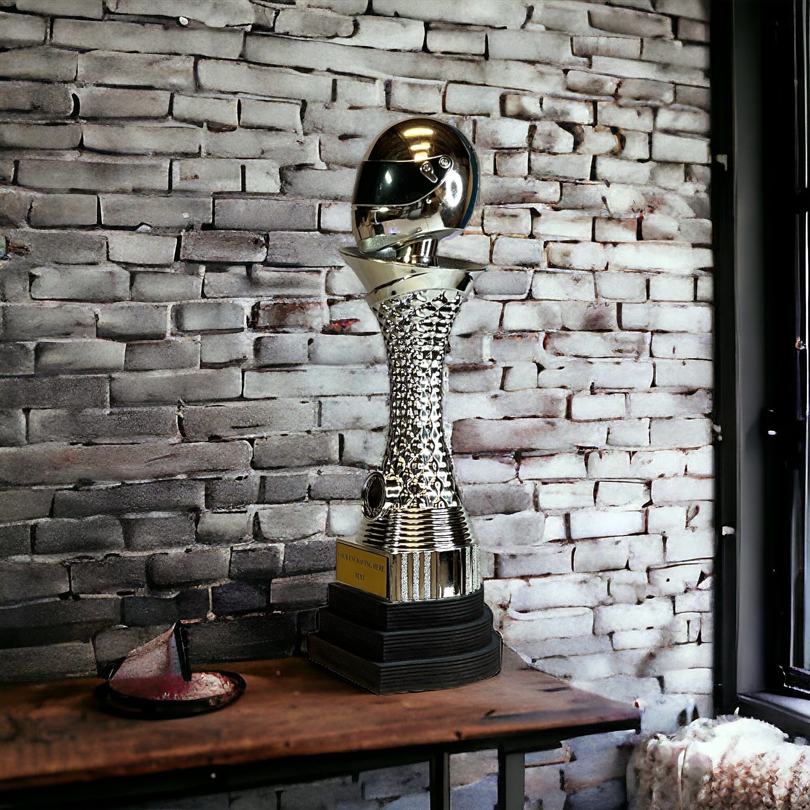 Triple Tier Motor Racing Trophy | Trophy Monster ⭐ USA