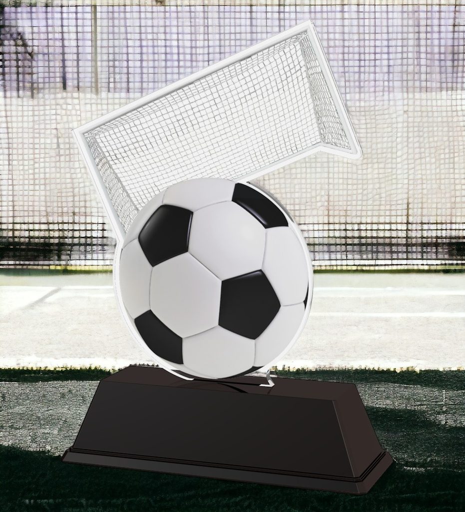 Ostrava Football Goal Trophy | Trophy Monster