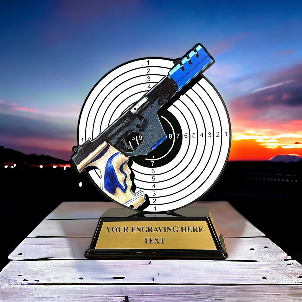 Roswell Pistol Shooting Trophy | Trophy Monster