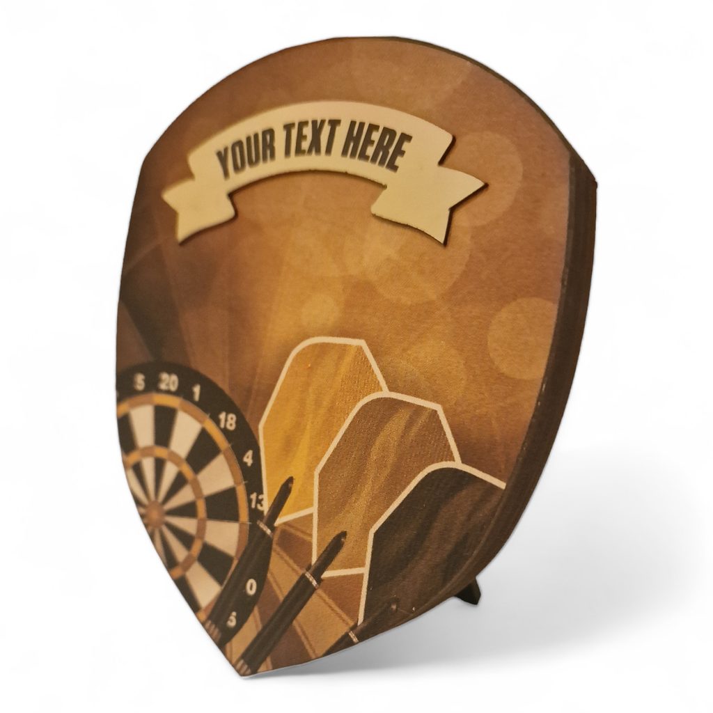 Regal Birchwood Darts Sepia Shield | Trophy Monster