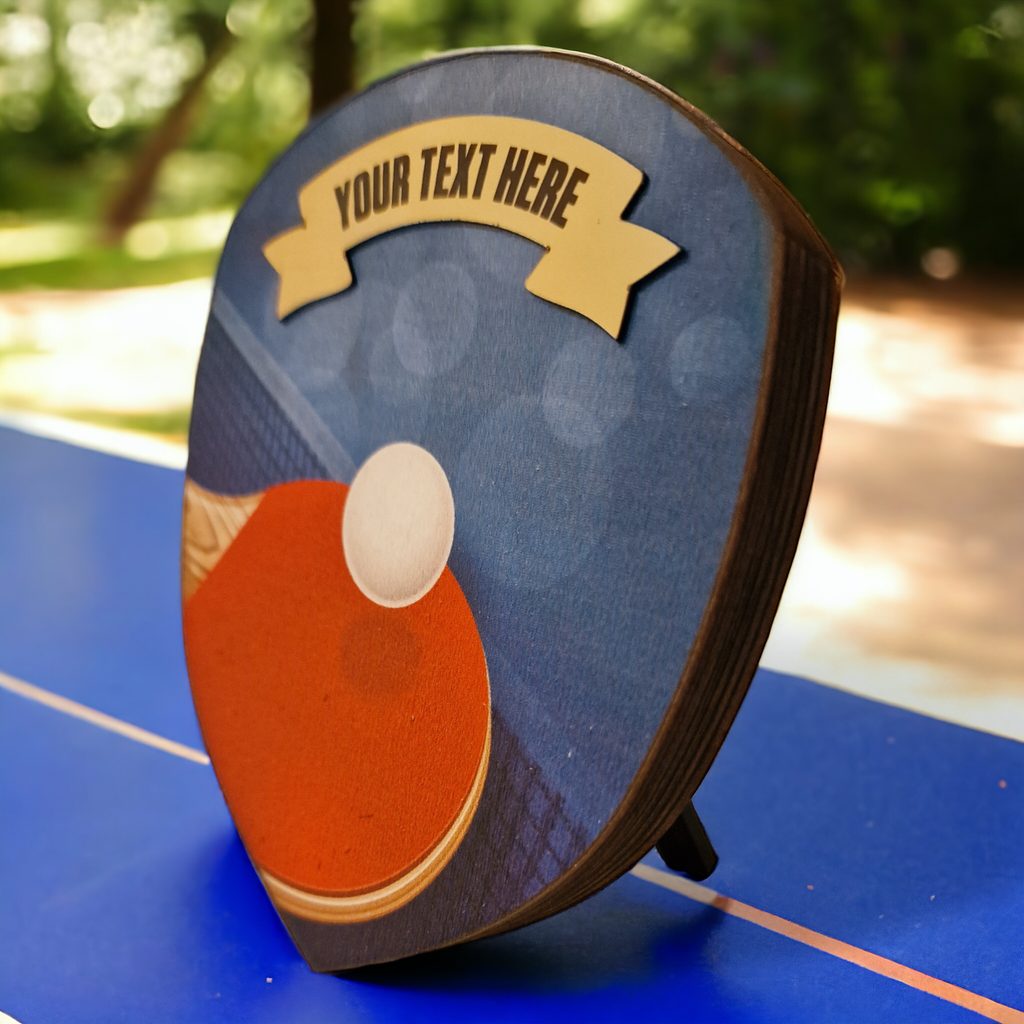Regal Birchwood Table Tennis Shield | Trophy Monster
