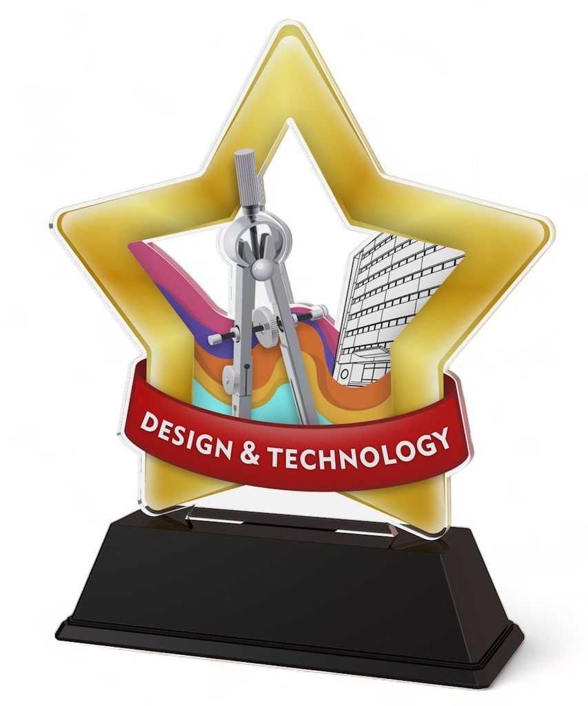Mini Star Design & Technology Trophy | Trophy Monster