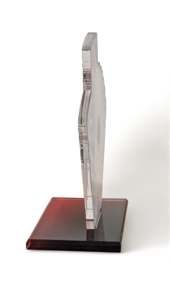 Cannes Poker Chip Trophy | Trophy Monster