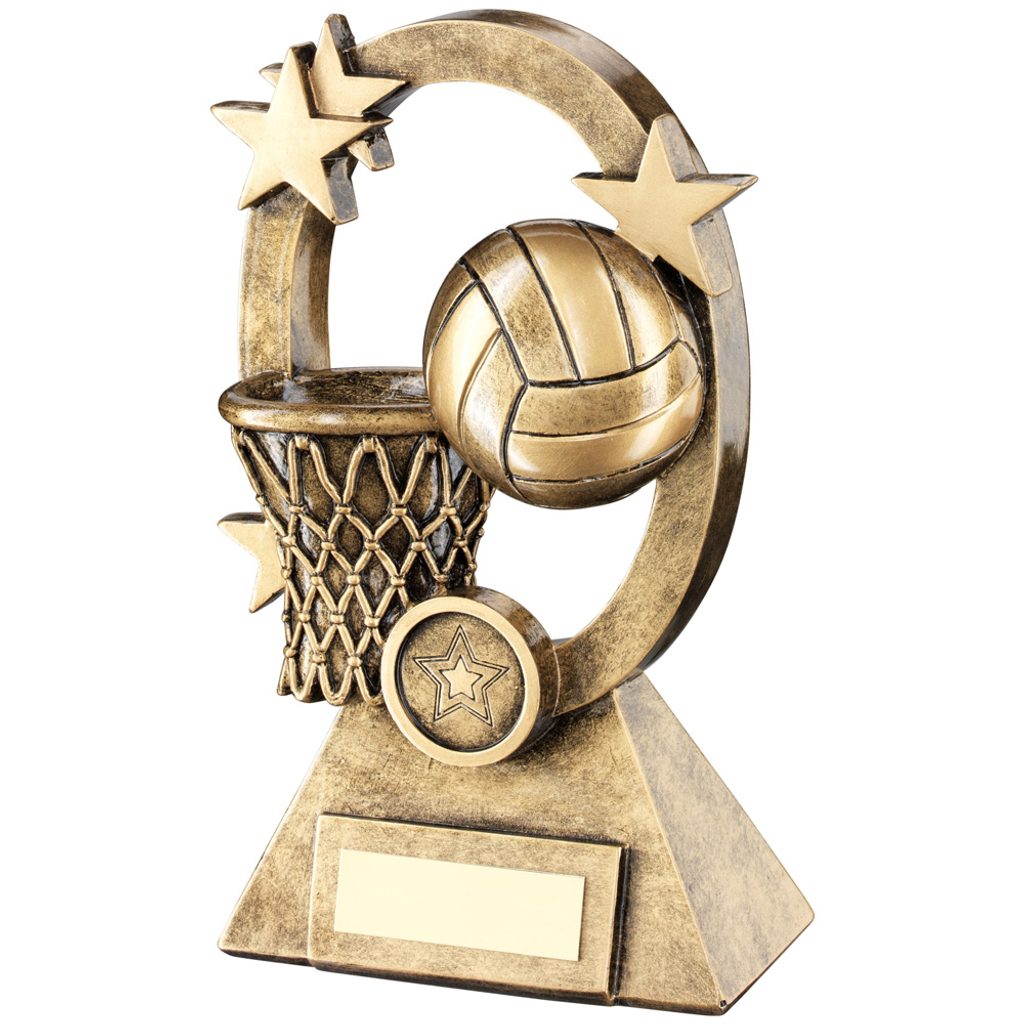 Netball Star Logo Trophy | Trophy Monster