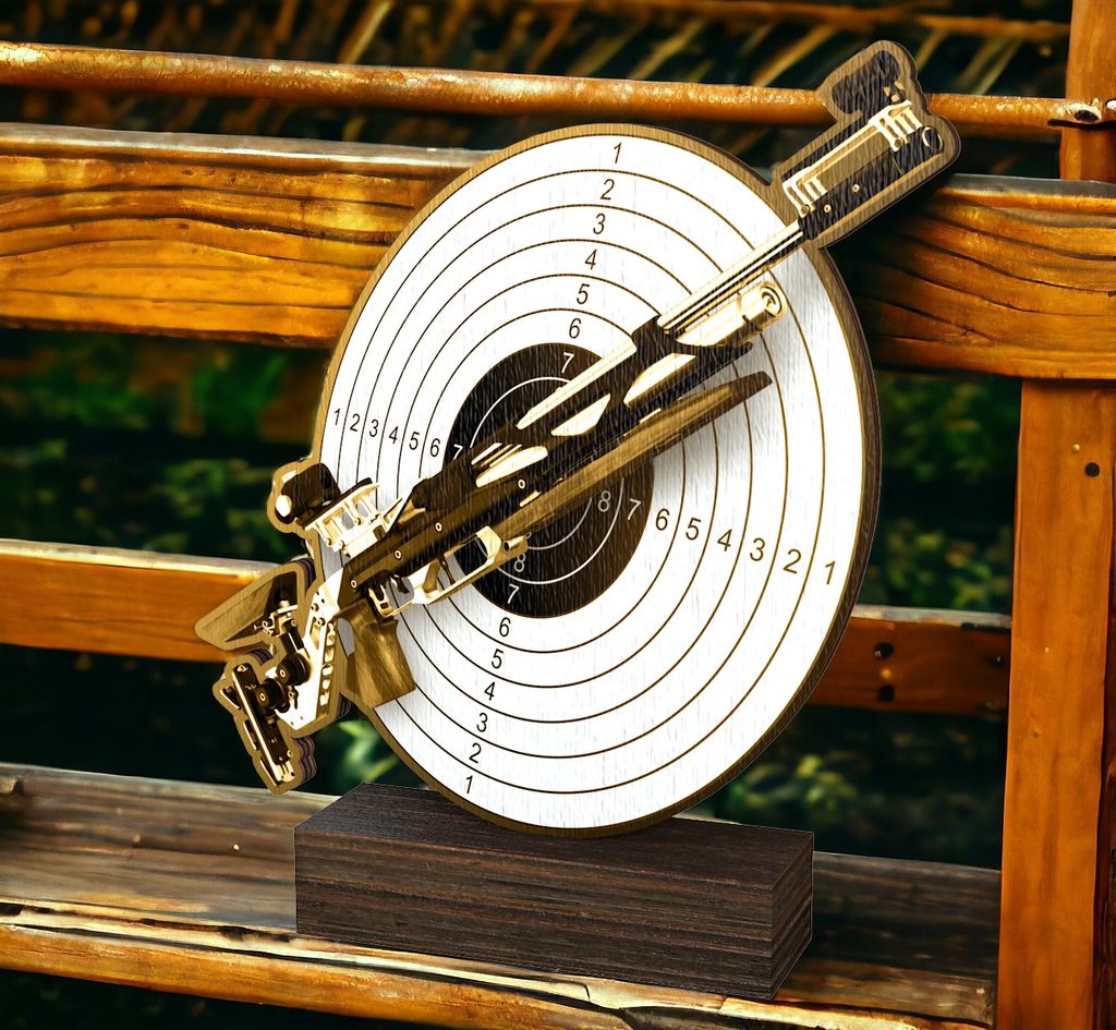 Sierra Classic Air Rifle Real Wood Trophy | Trophy Monster