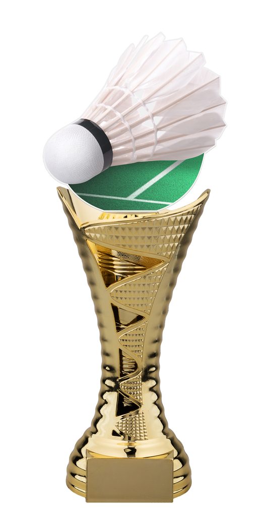 Trieste Badminton Shuttlecock Trophy | Trophy Monster