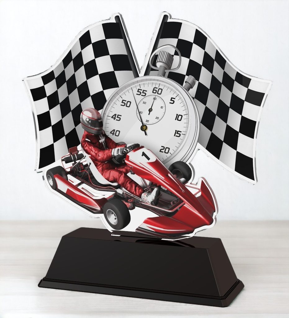 Ostrava Go Kart Flags Trophy | Trophy Monster