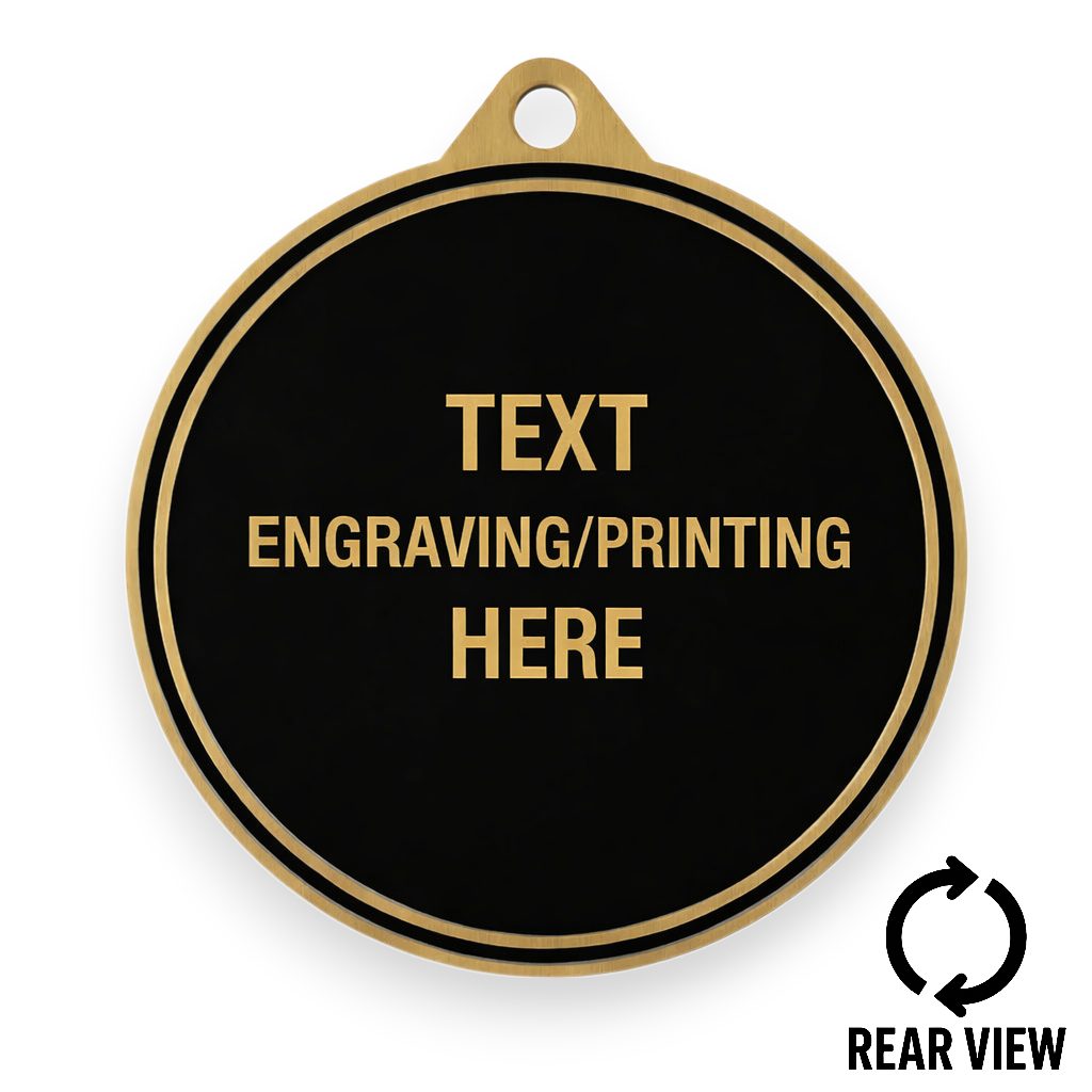 Valour Golf Stainless Steel Metal Medal | Trophy Monster