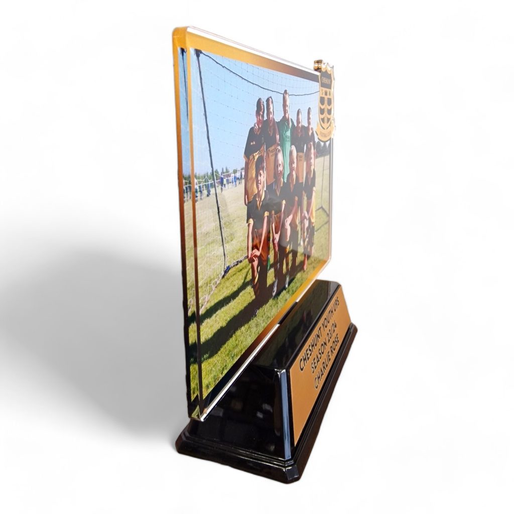 Edison Photo Custom Made Acrylic Award | Trophy Monster