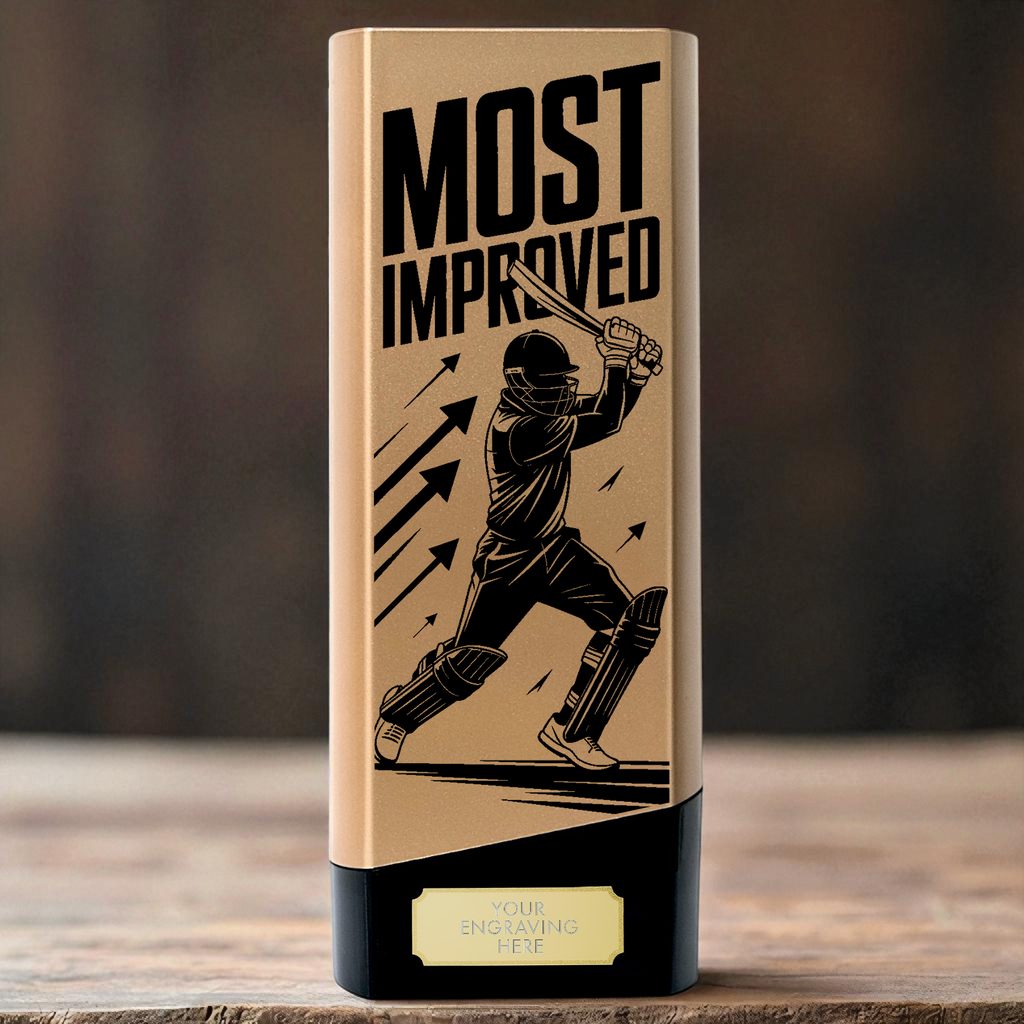 Tower Elite Heavyweight Most Improved Cricket Trophy | Trophy Monster