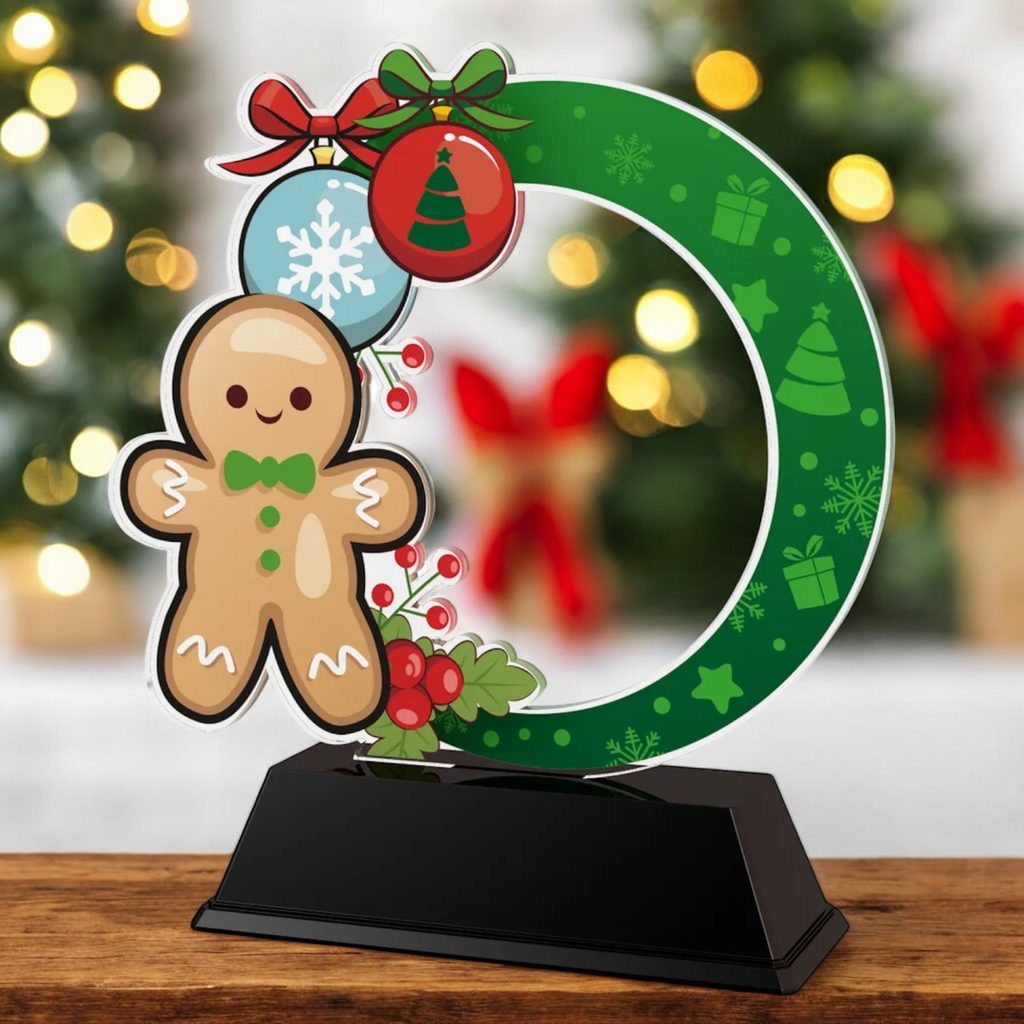 Festive Gingerbread Man Trophy | Trophy Monster