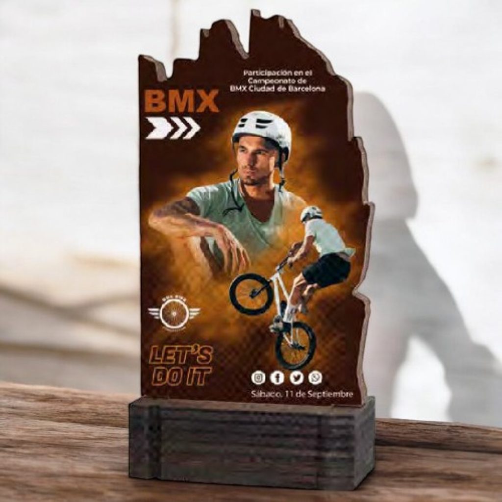 Shard Custom Made Real Wood Award | Trophy Monster