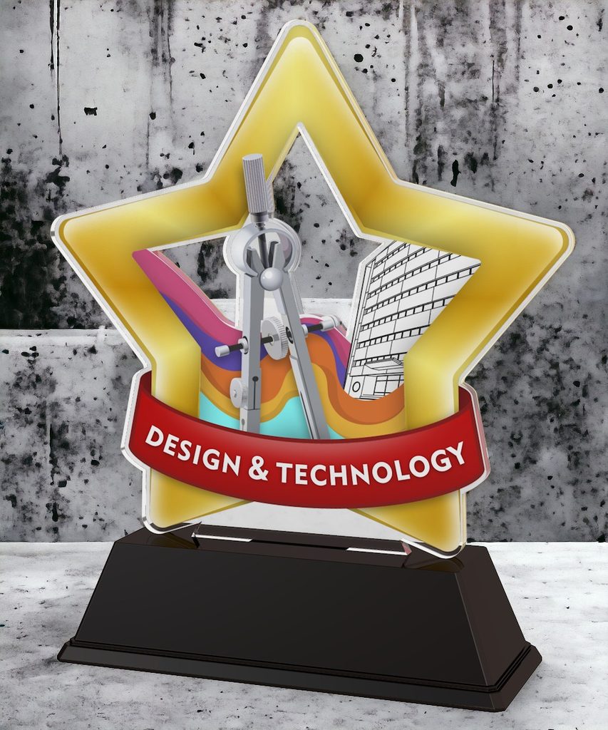 Mini Star Design & Technology Trophy | Trophy Monster