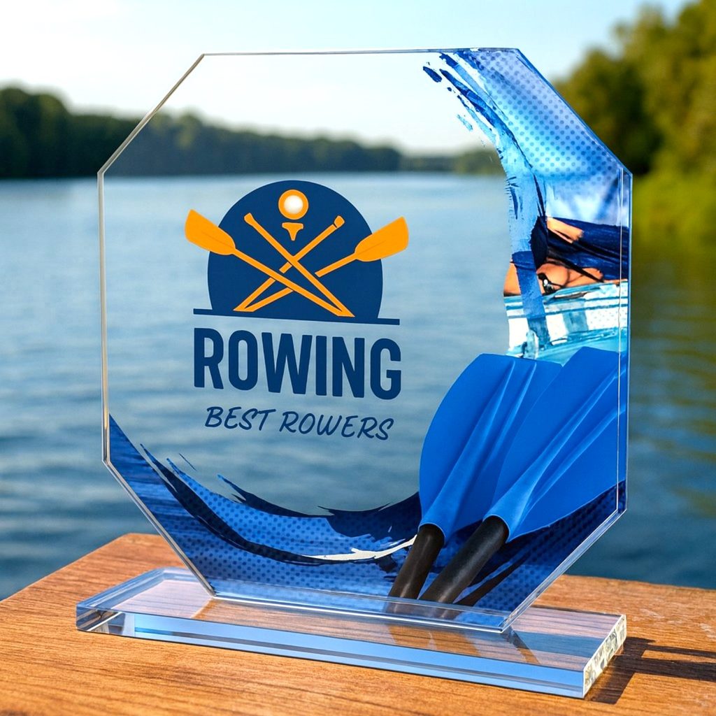 Hopper Rowing Glass Award | Trophy Monster