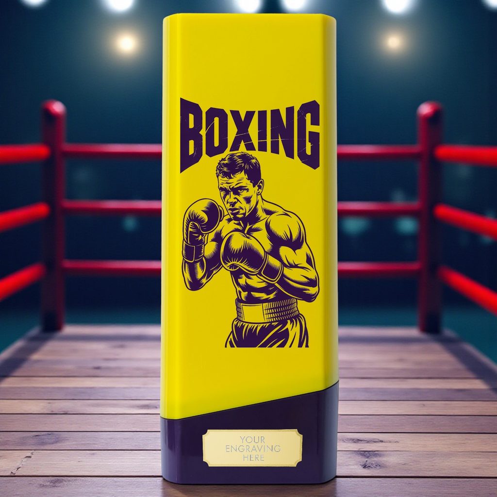 Tower Elite Heavyweight Men's Boxing Trophy | Trophy Monster