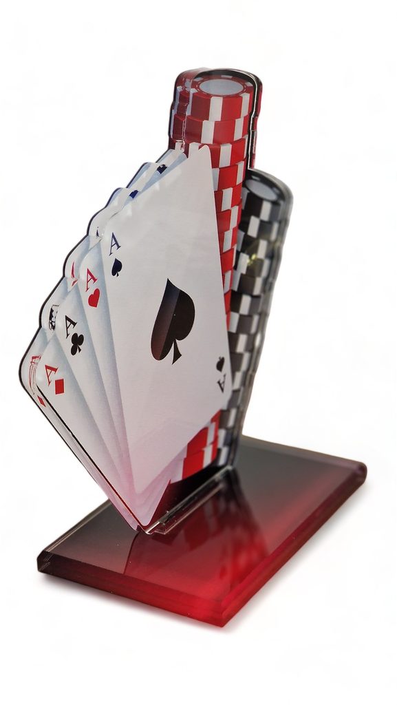 Cannes Poker Chip Trophy | Trophy Monster