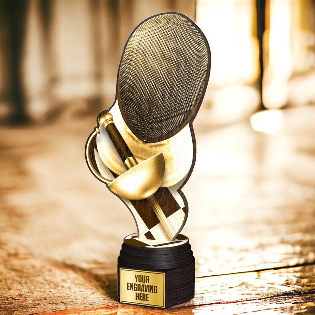 Frontier Classic Real Wood Fencing Trophy | Trophy Monster