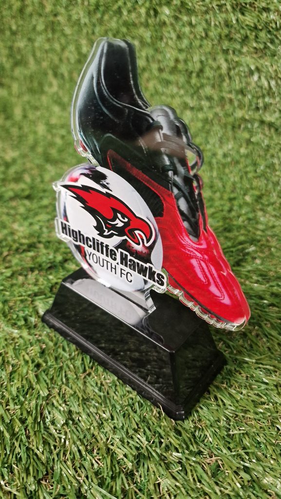 Custom Football & Boot Logo Trophy | Trophy Monster
