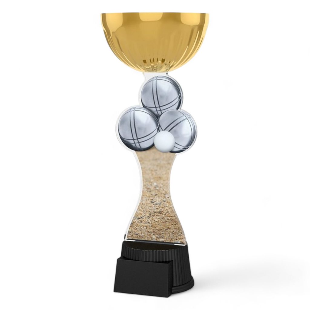 Vancouver Pétanque Balls Gold Cup Trophy | Trophy Monster