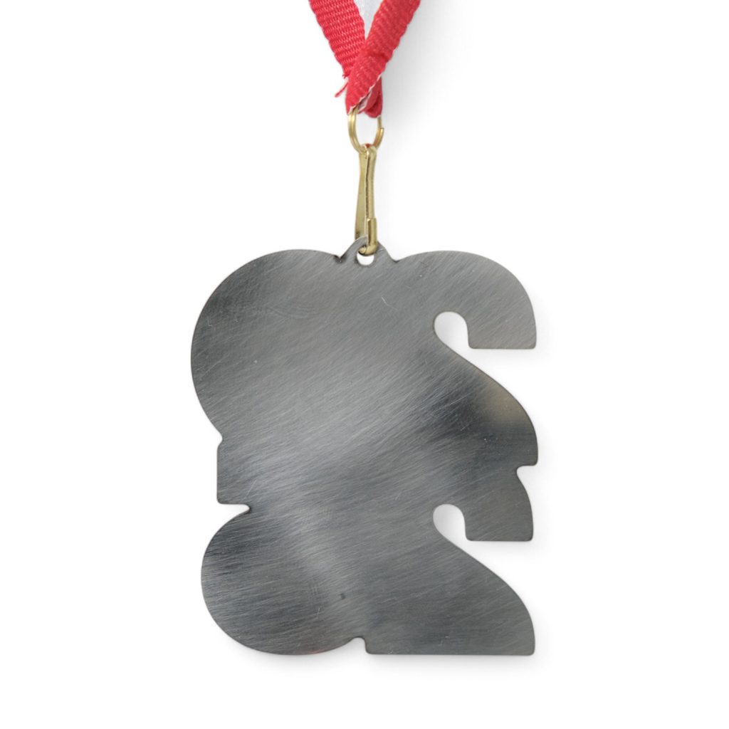 2025 Stainless Steel Logo Insert Gold Medal | Trophy Monster