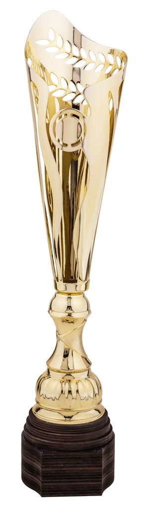 Tiberius Gold Laser Cone Cup | Trophy Monster