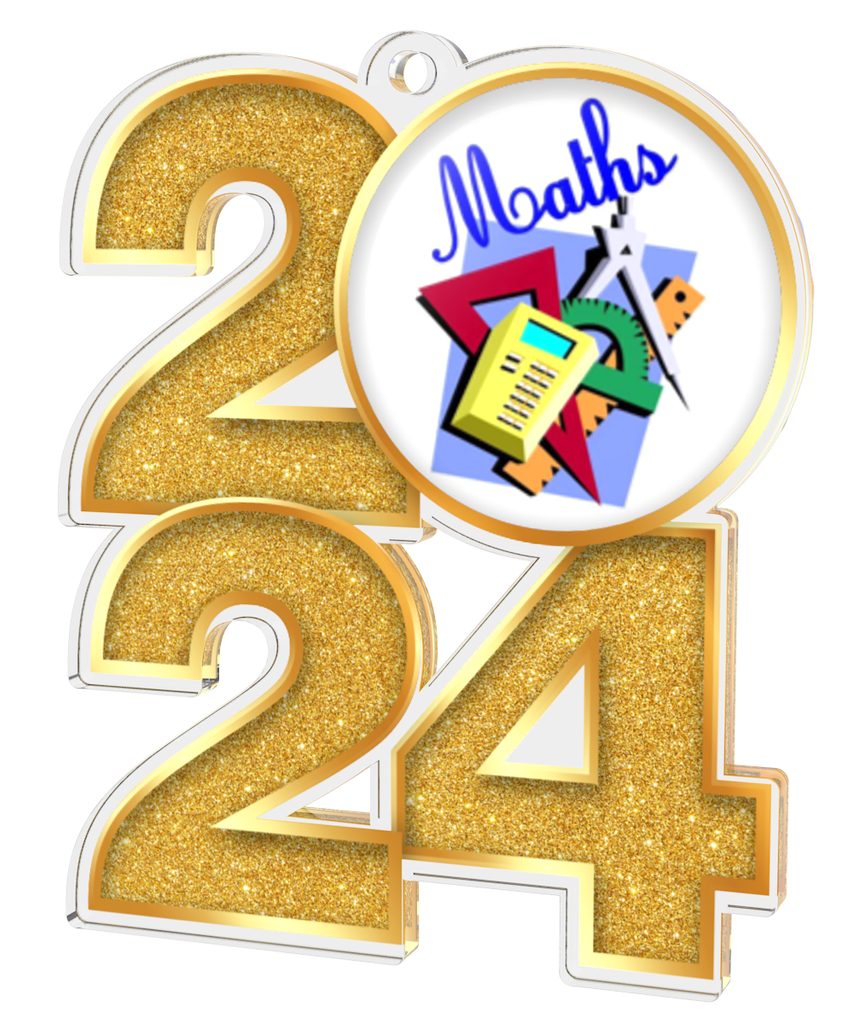 Maths 2024 Medal | Trophy Monster