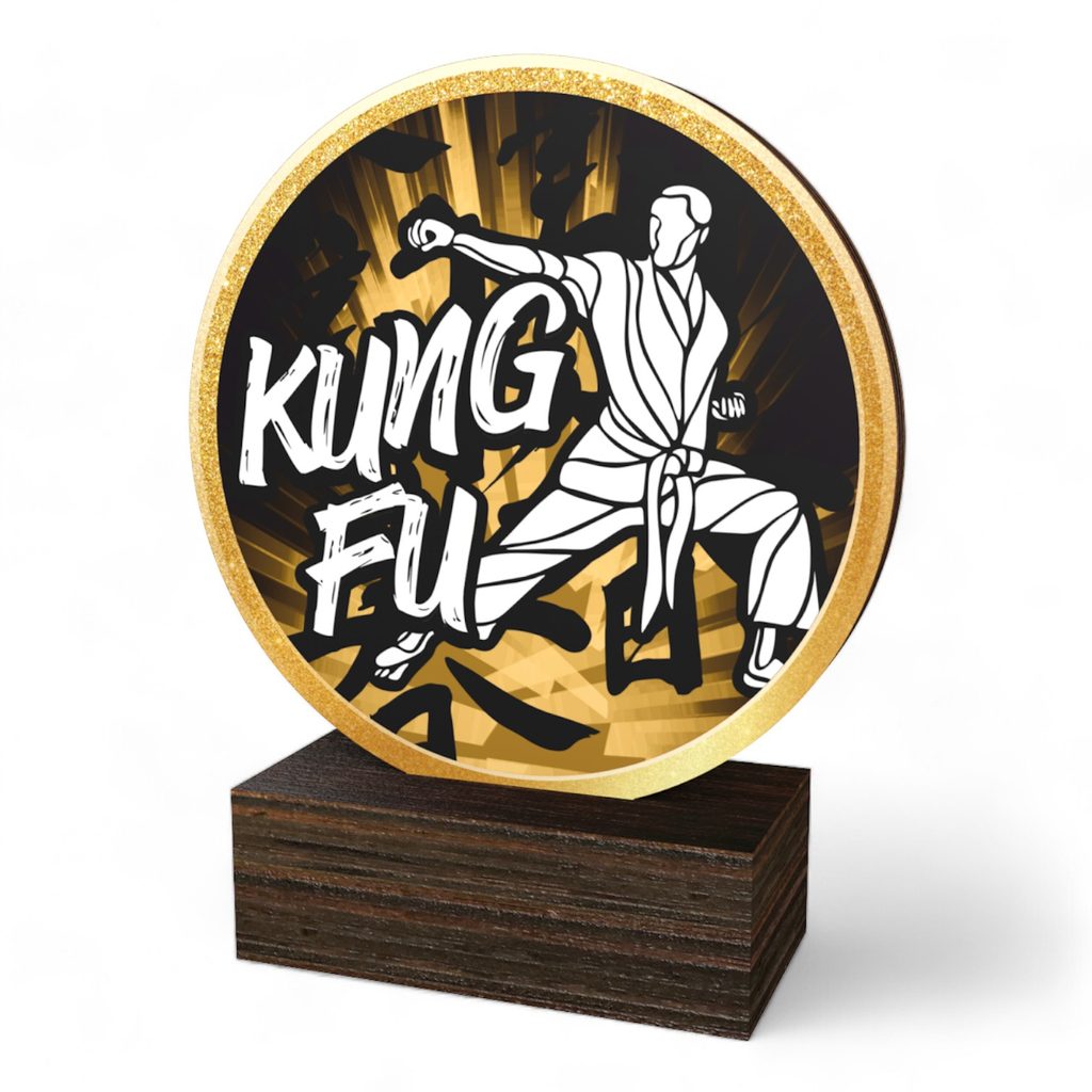 Holt Classic Kung Fu Real Wood Trophy | Trophy Monster