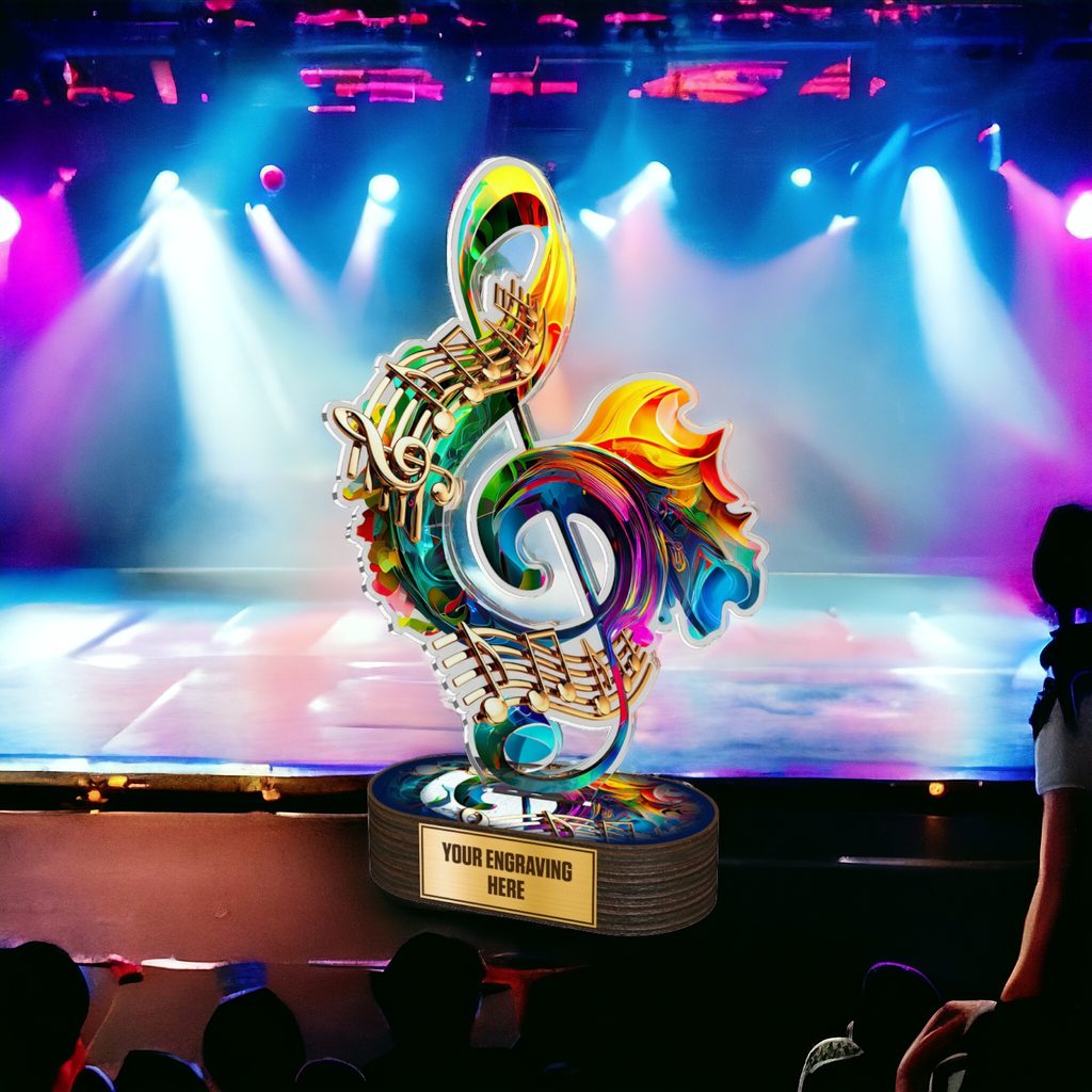 Altus Music Treble Clef Trophy | Trophy Monster