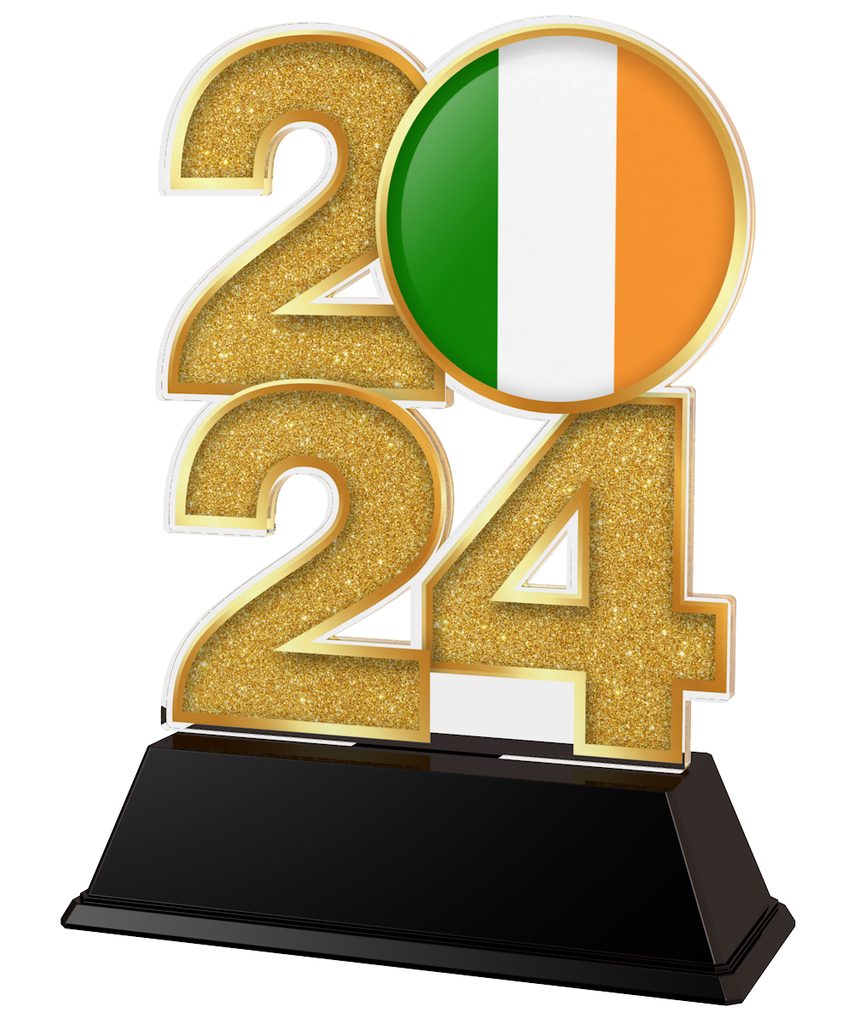 Ireland Flag 2024 Trophy | Trophy Monster