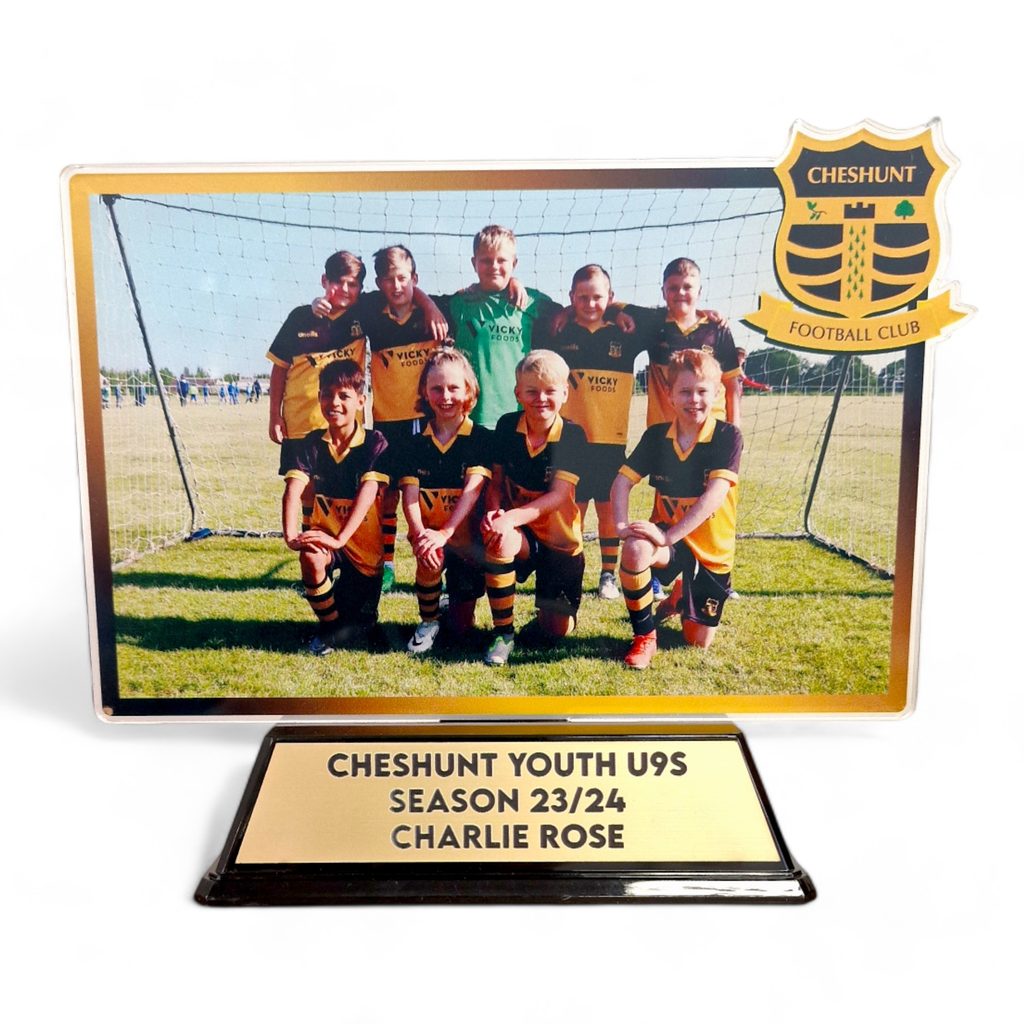 Edison Photo Custom Made Acrylic Award | Trophy Monster