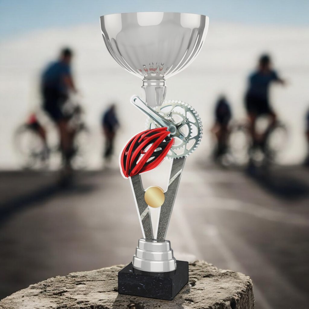 Napoli Cycling Silver Trophy Cup | Trophy Monster