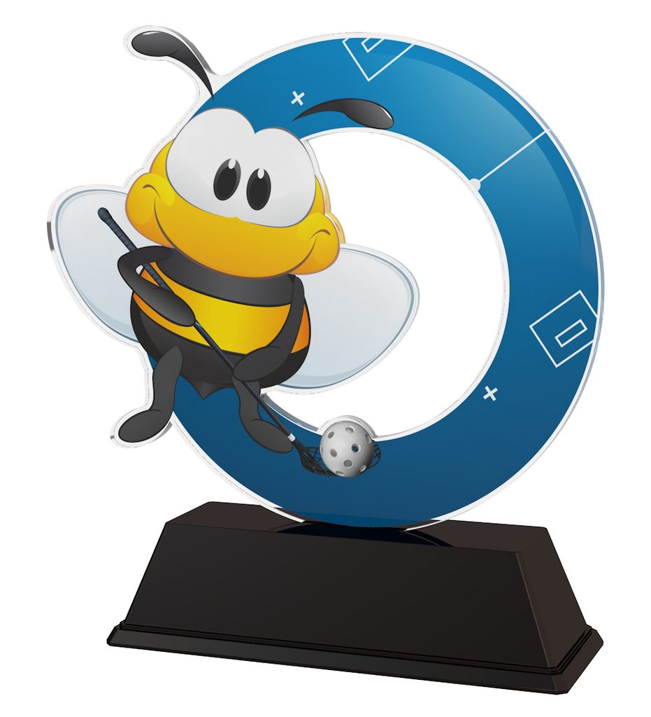 Bumble Bee Childrens Floorball Trophy | Trophy Monster