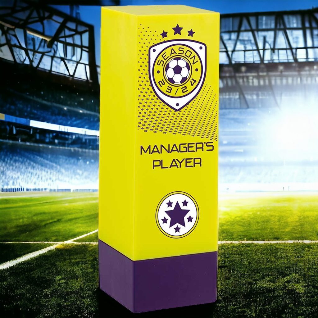 Prodigy Tower Managers Player Football Trophy (FREE CLUB LOGO) | Trophy ...