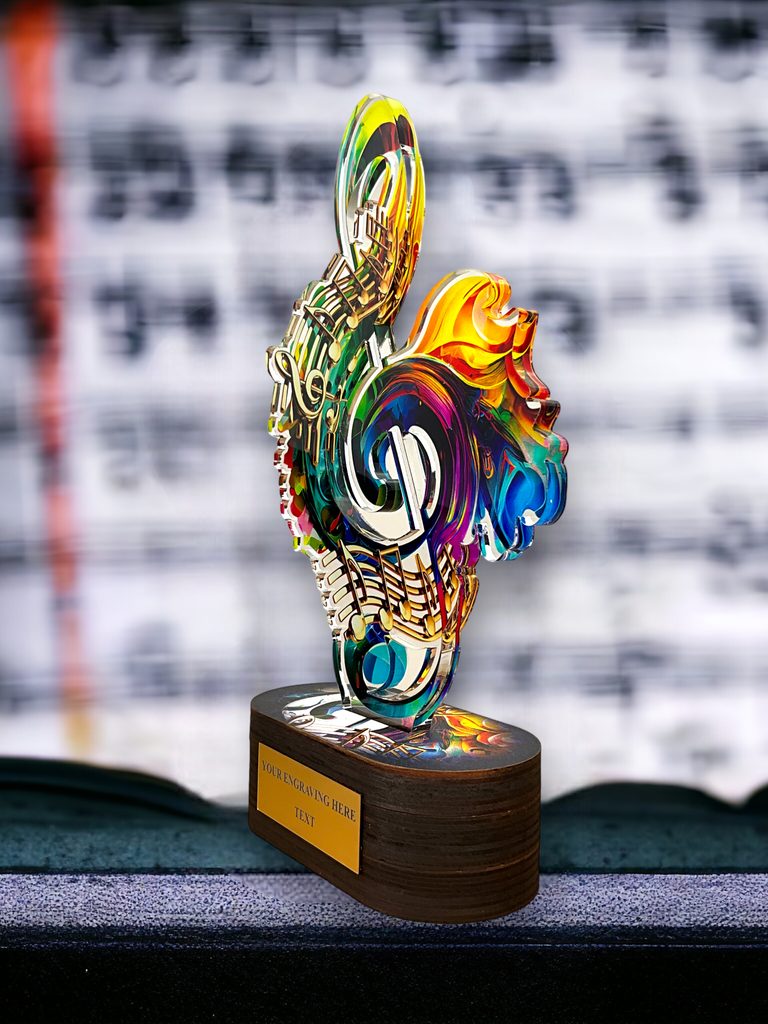 Altus Music Treble Clef Trophy | Trophy Monster