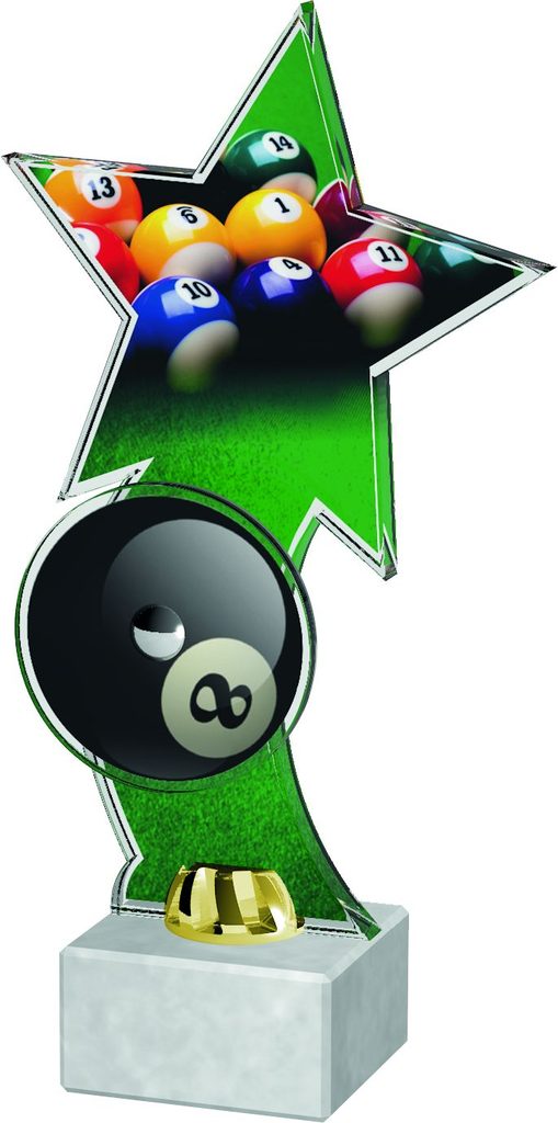 Vienna Pool Star Trophy | Trophy Monster