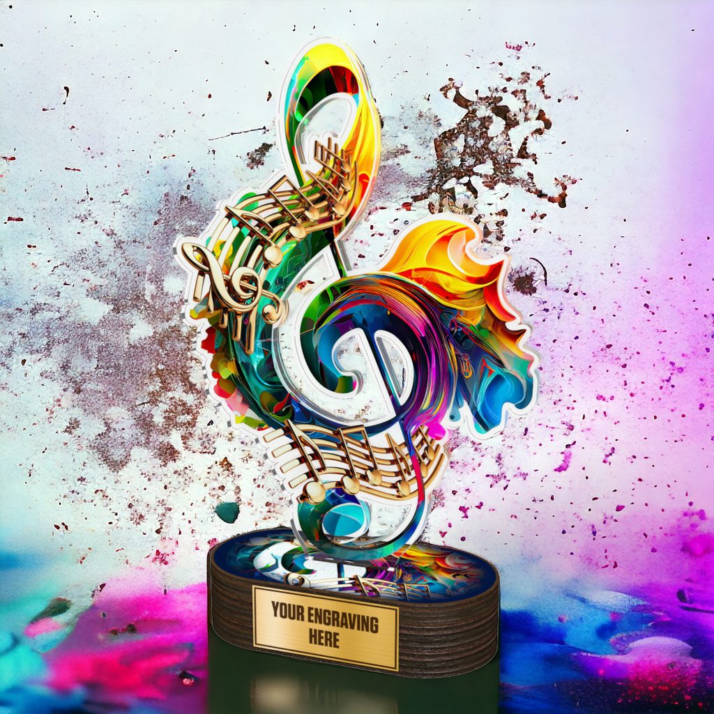 Altus Music Treble Clef Trophy | Trophy Monster