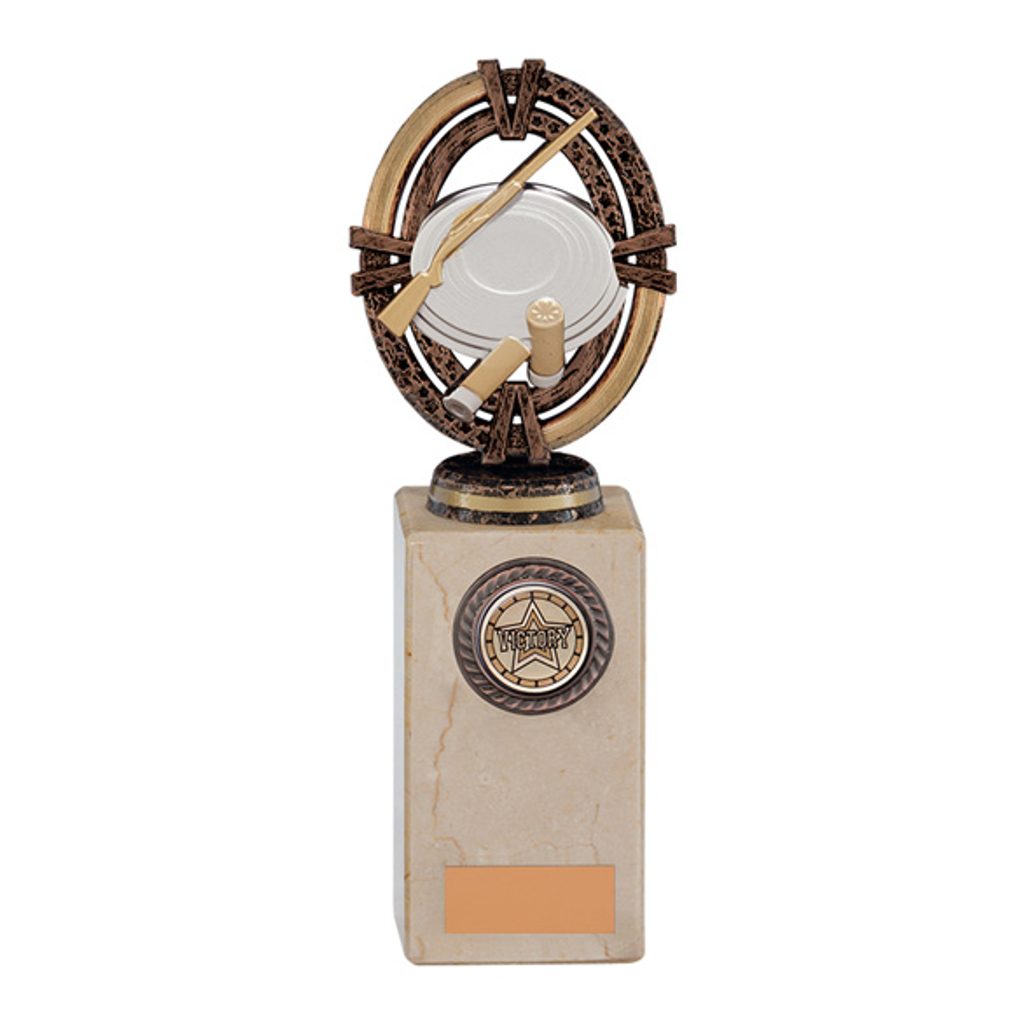 Maverick Legend Clay Pigeon Shooting Trophy (FREE LOGO) | Trophy Monster