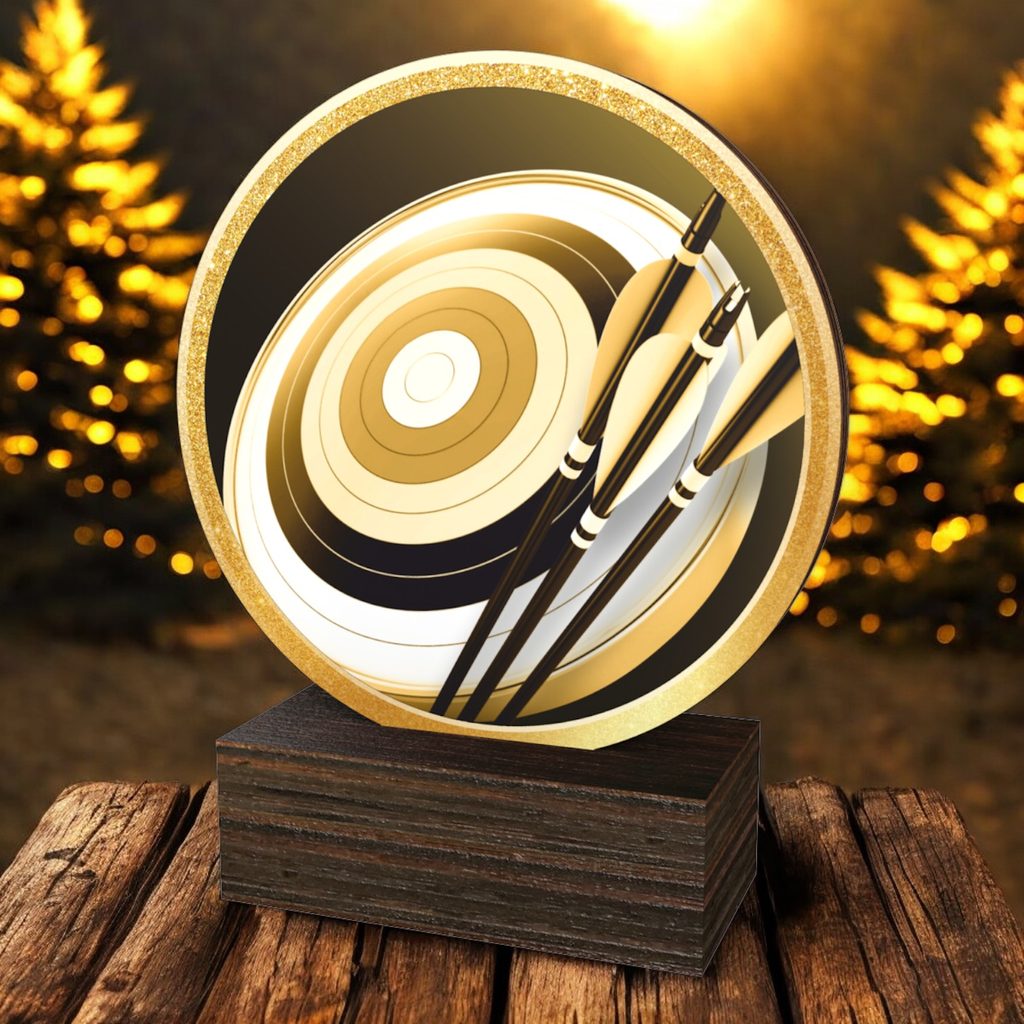 Holt Classic Archery Real Wood Trophy | Trophy Monster