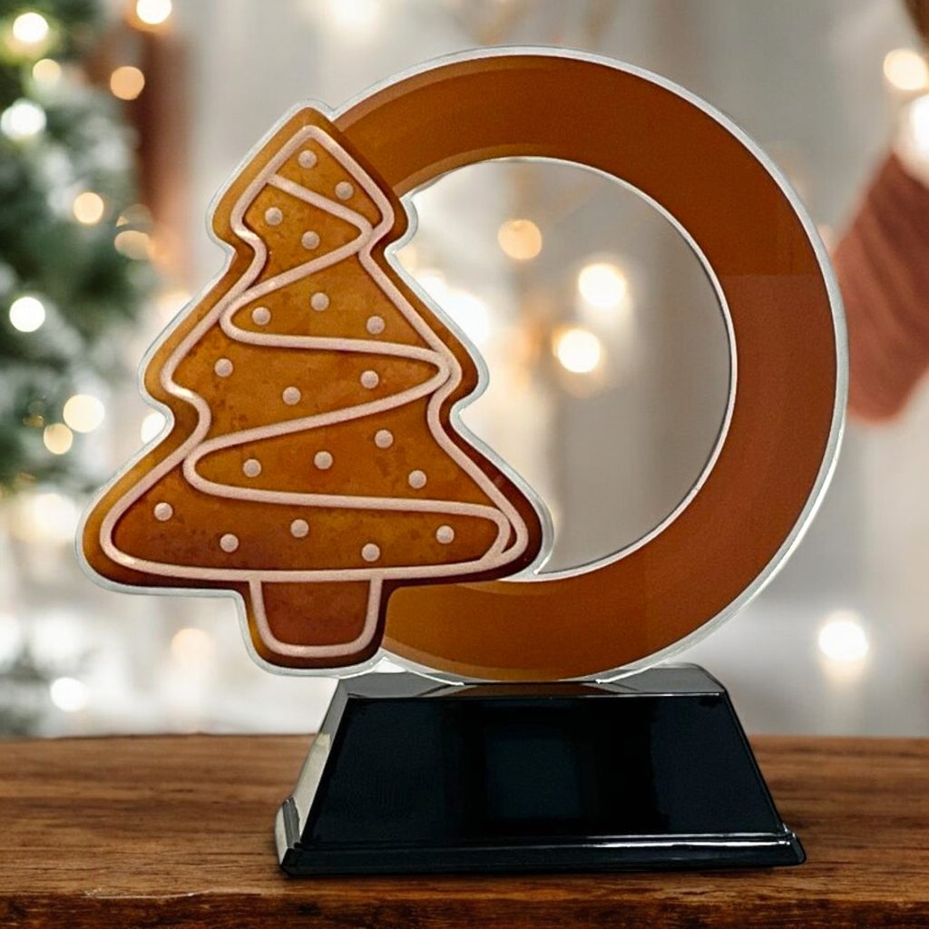 Festive Gingerbread Tree Trophy | Trophy Monster