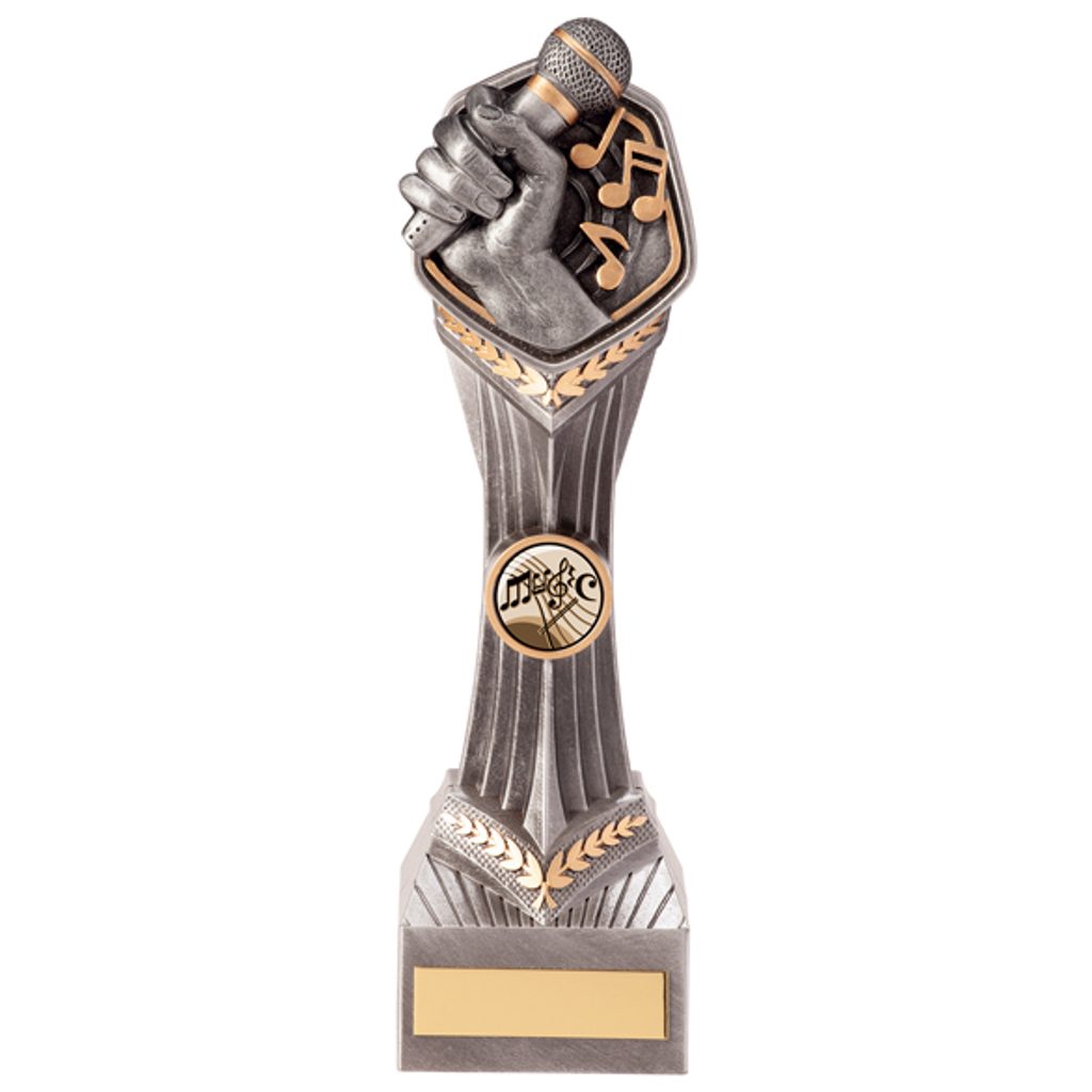 Falcon Microphone Singing Trophy | Trophy Monster
