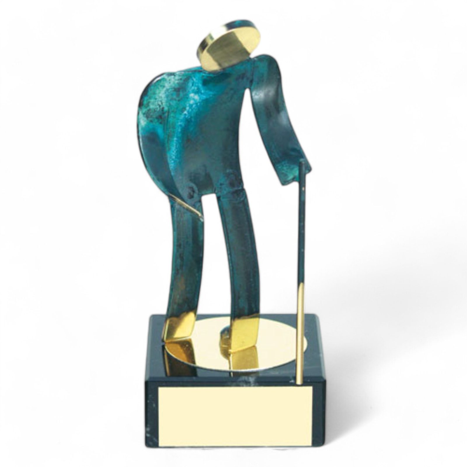 Toledo Walking and Hiking Handmade Metal Trophy | Trophy Monster