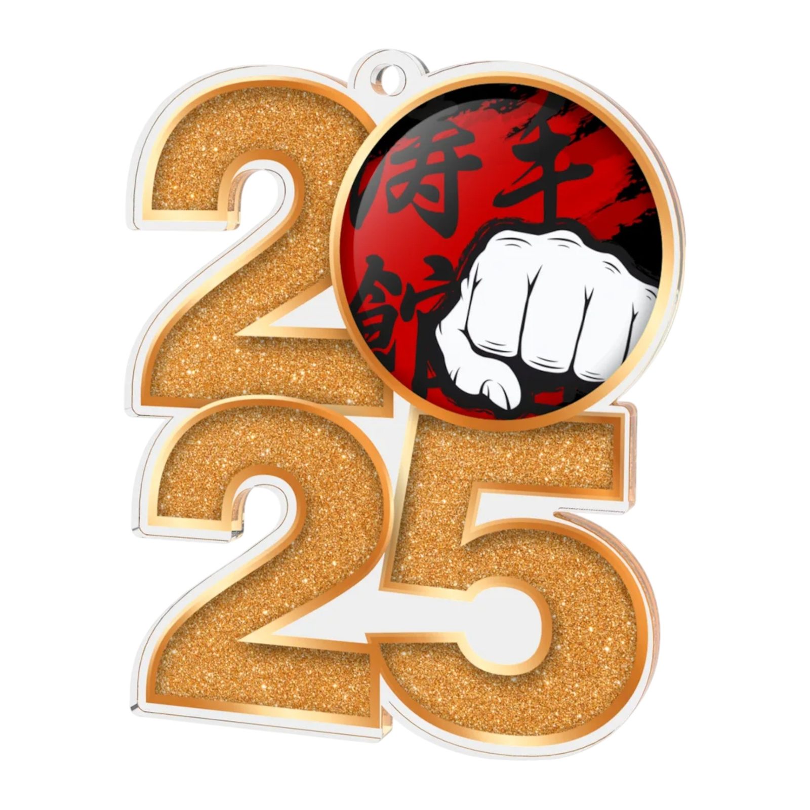 Martial Arts Fist 2025 Medal | Trophy Monster