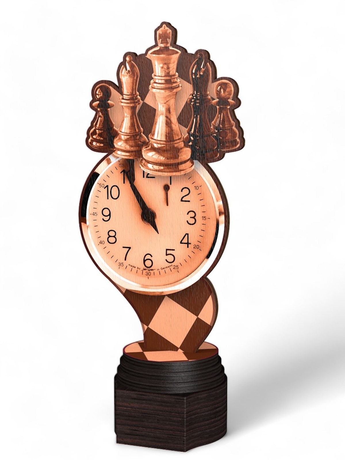 Frontier Classic Real Wood Chess Trophy | Trophy Monster