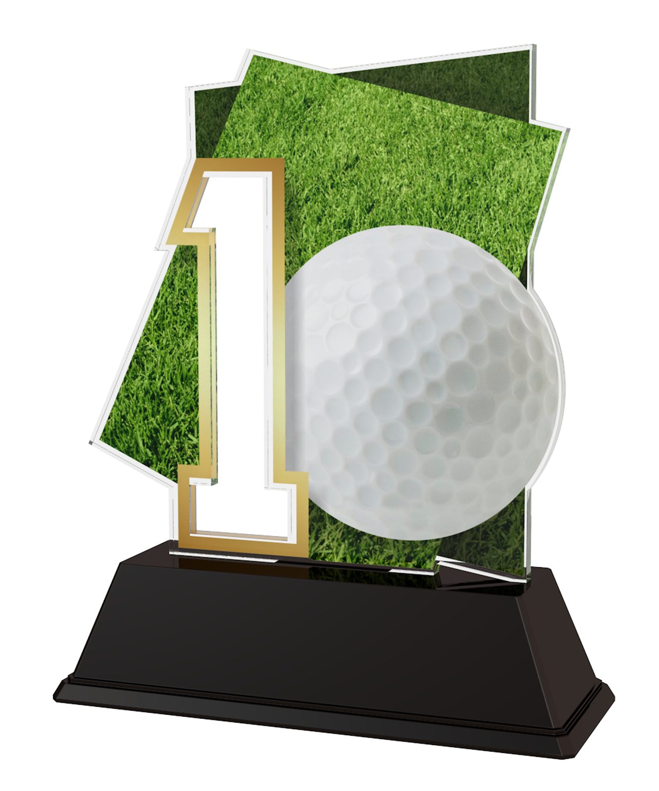 Poznan Golf Number 1 Trophy | Trophy Monster