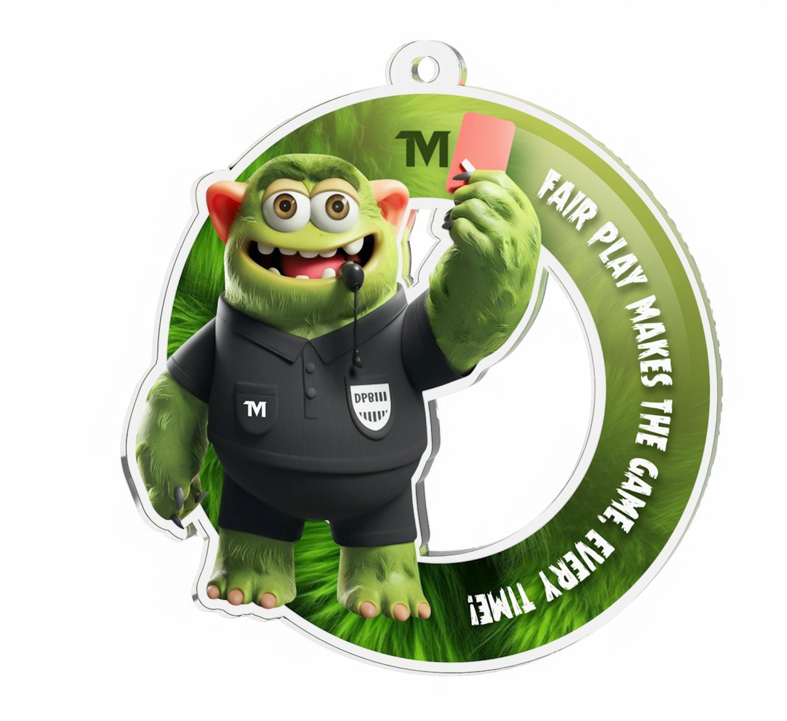 "Whitsler" The Referee Trophy Monster Inspire Medal | Trophy Monster